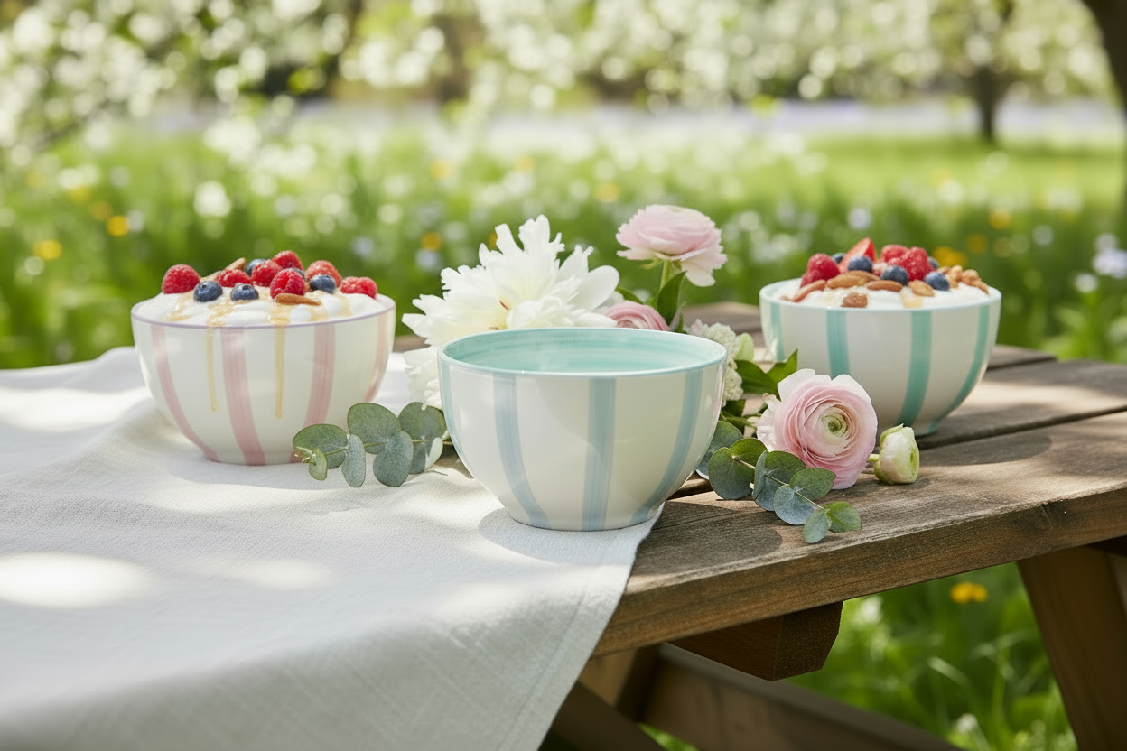 Cookinglife Soup Bowls / Bowls Spring Vibes Ø 14 cm - 6 pieces by ...