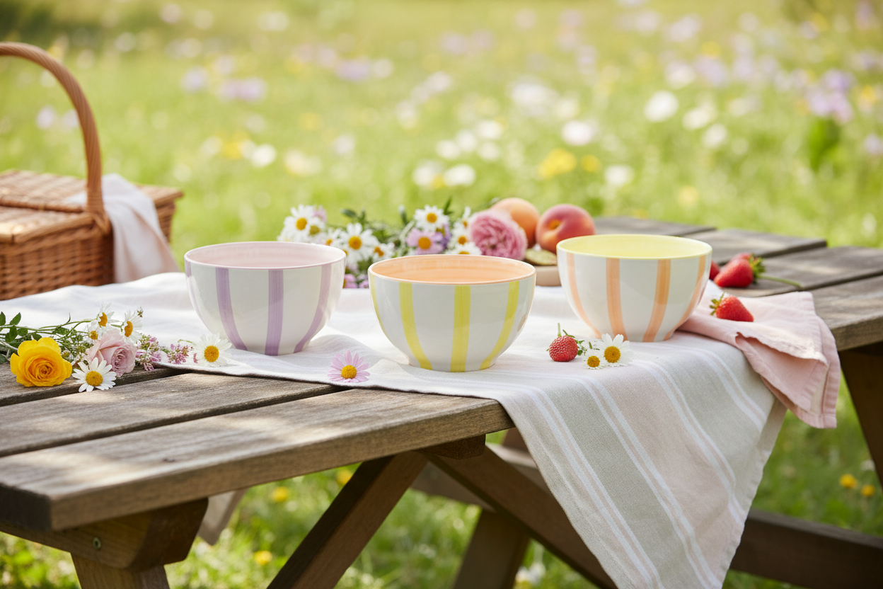 Cookinglife Soup Bowls / Bowls Spring Vibes Ø 14 cm - 6 pieces by ...