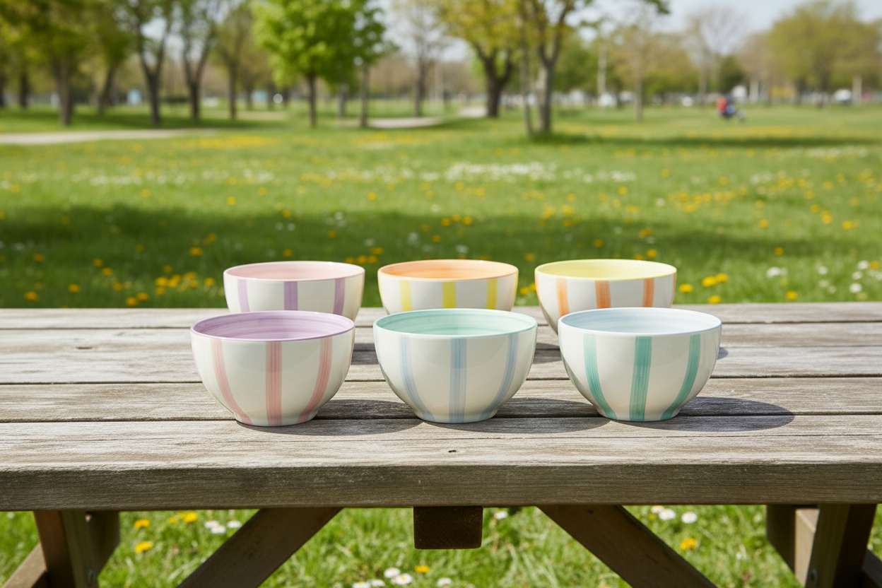 Cookinglife Soup Bowls / Bowls Spring Vibes Ø 14 cm - 6 pieces by ...